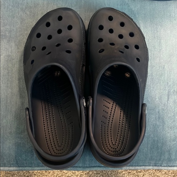 CROCS | Shoes | Crocs Navy Mens Sandals | Poshmark